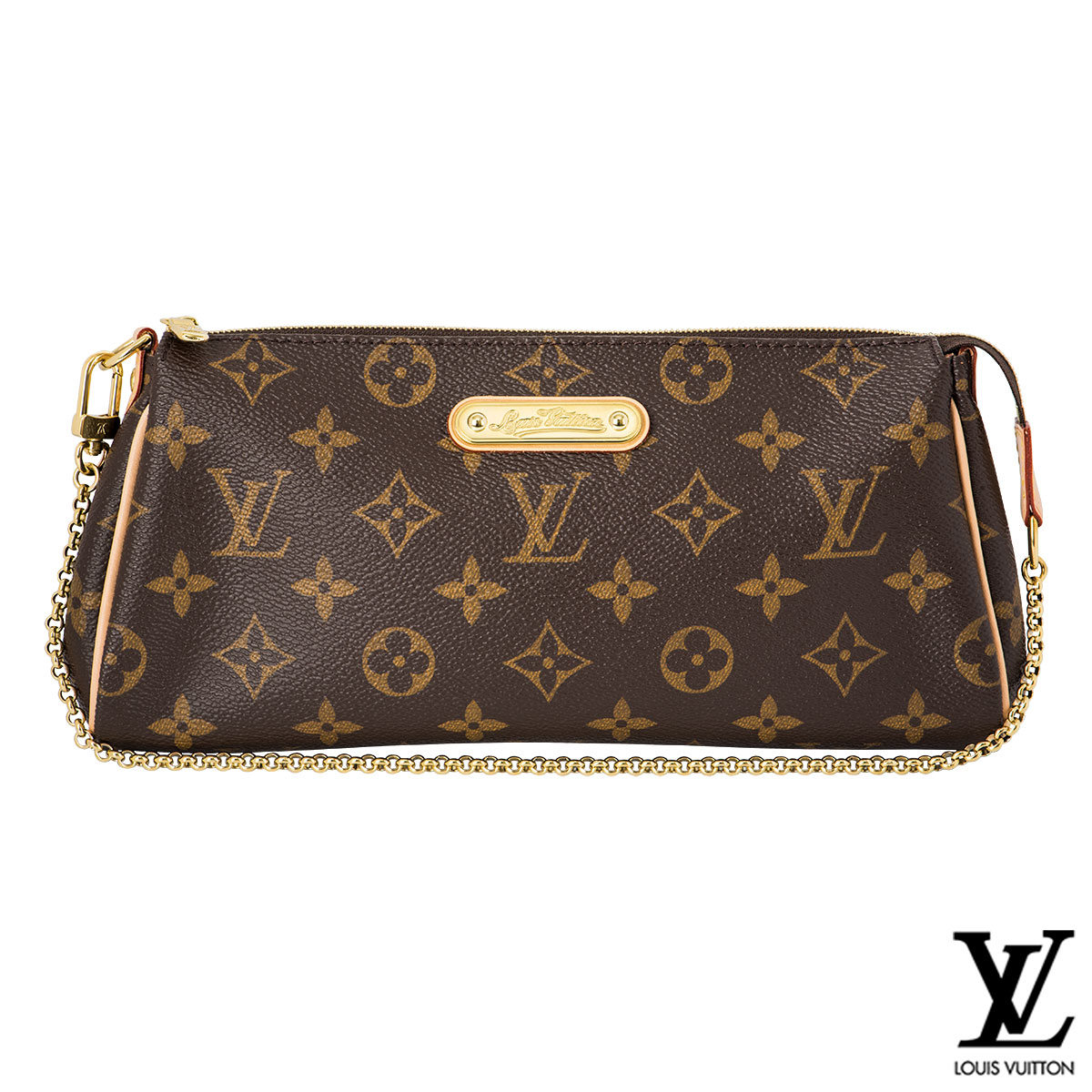 Louis Vuitton Monogram Eva Clutch Bag | Rich Diamonds
